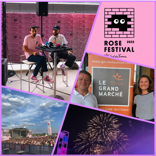 Le Grand Marché partenaire du Rose Festival - Le Grand Marché de Toulouse